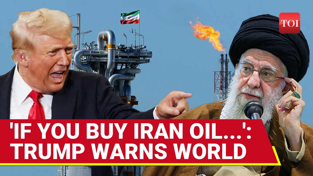 Trump's Fallout With Iran Amid Nuclear Talks; Threatens Nations Buying Iranian Oil With... | Watch