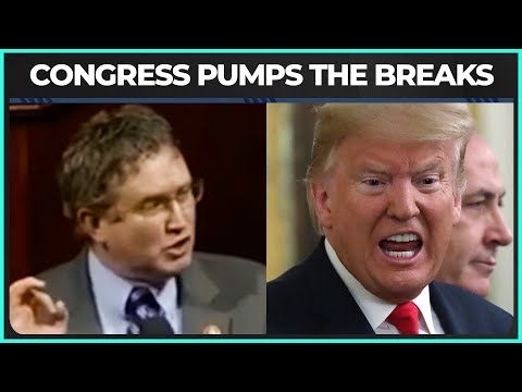 Republican RUSHES To Prevent U.S. War With Iran, DEMS SIGN ON