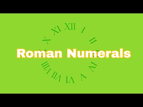 Roman Numerals | How? write the equivalent roman numeral or numbers.