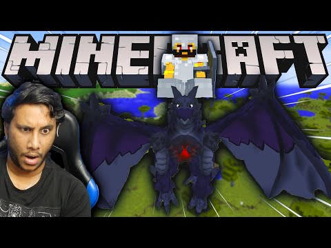 I Tamed A Mythical Dragon in Minecraft Dragon Fire Ep02!..