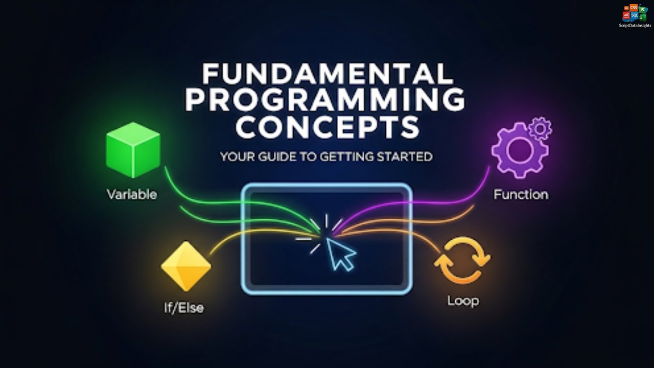Fundamental Programming Concepts: Your Guide to Getting Started