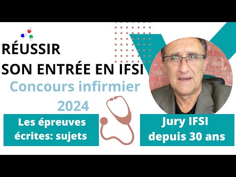 Les questions de maths. Concours infirmier 2024. Inscriptions. Alain Anibaldi, jury IFSI.