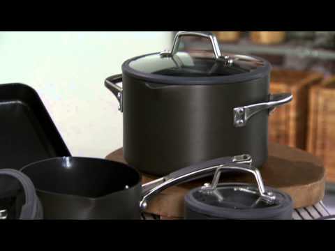 HSN | Quickbuy | Item #237626 | Simply Calphalon Cookware Set