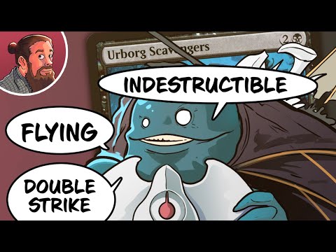 Flying, Indestructible, Hexproof, Double Strike, Lifelink, Trample, Haste... | Against the Odds