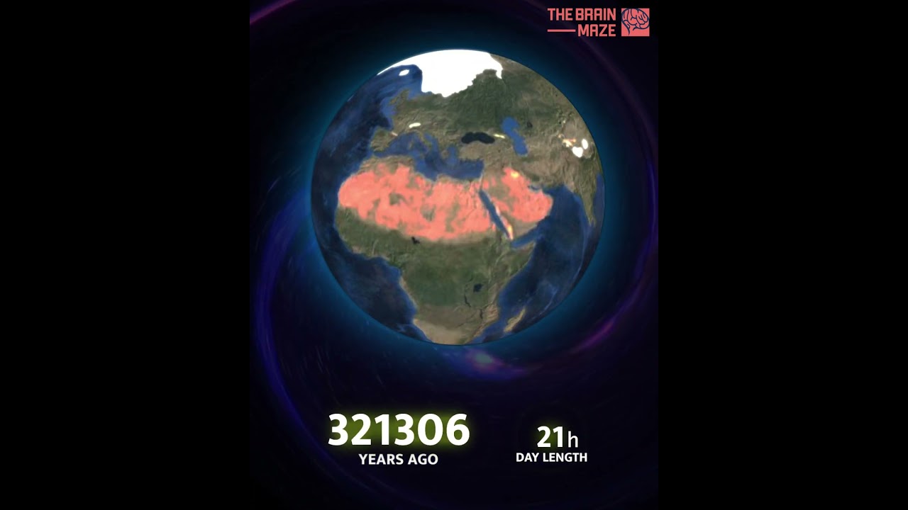 4.5 Billion years Evolution of Earth in 40 seconds