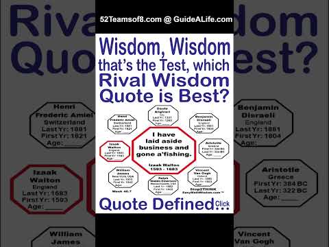 Rival Wisdom Quote 45.7 - I have laid aside business, and gone - Izaak Walton 1593 at 52of8.com