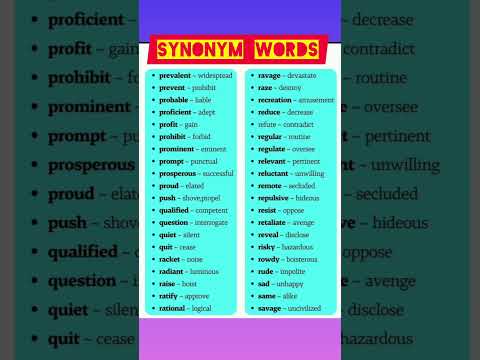 Synonym words in english #shorts #viralshorts #trending #education #letslearn #learn English 🔥🔥