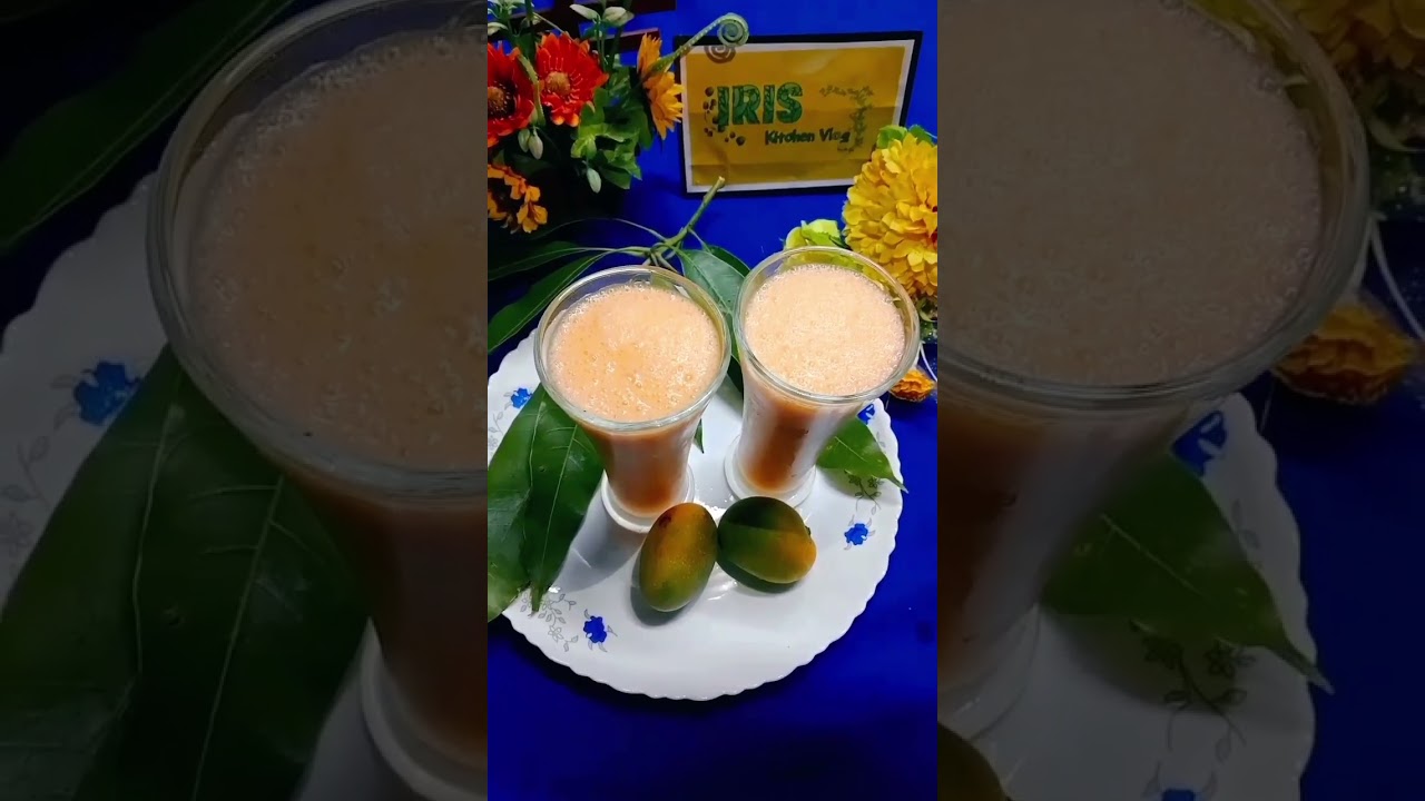পাকা আমের জুস || Mango juice ||Cold juice. #coldwater #drink #juice #mangojuice #mangojuicerecipe