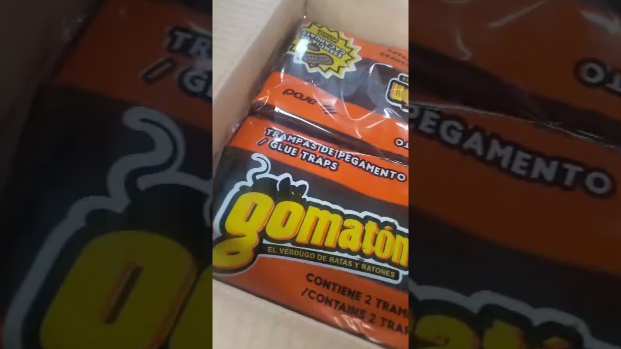 ¡Atrapa ratas fácilmente con la Trampa Charola Gomaton! 🐀  #controldeplagas
