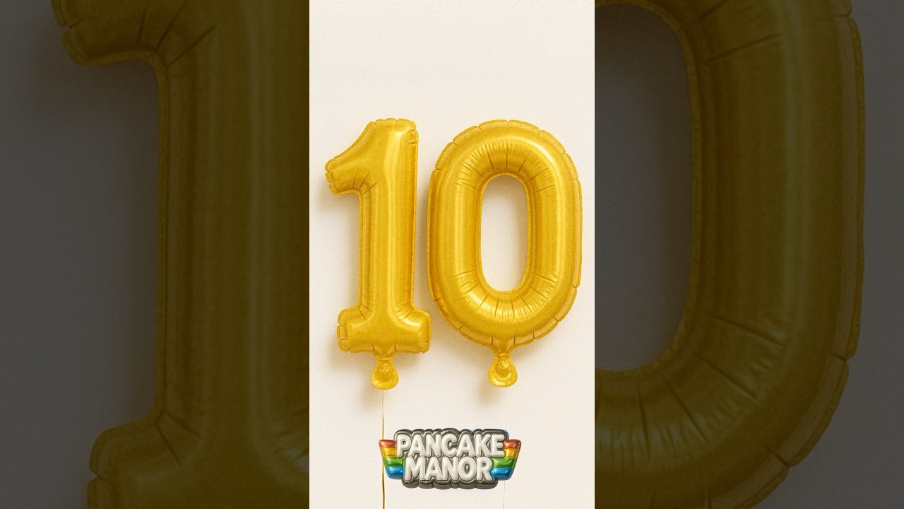 Let’s count to TEN with balloons! 🎈#preschool #kidssongs #kidsvideo