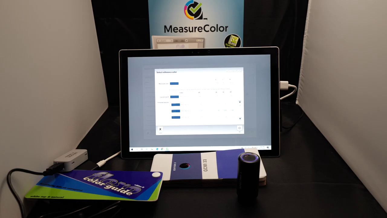 Spectro 1 Series: Loading Color Target in Spot Color Tool