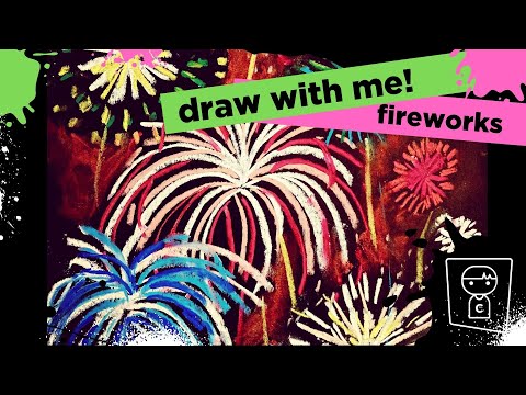 Fireworks Chalk Craft