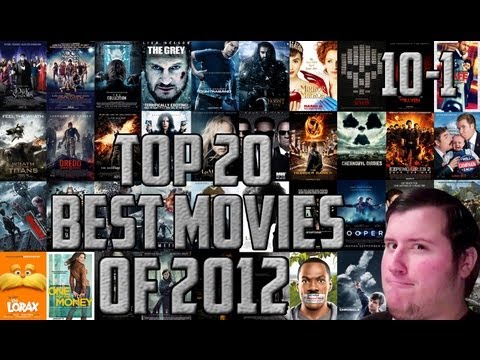 My Top 20 Best Movies of 2012 (Number 10-1) Oscar Edition!
