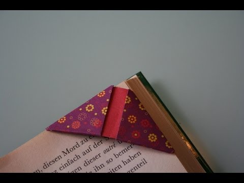 Origami Lesezeichen / Origami Bookmark | The Secrets of Origami