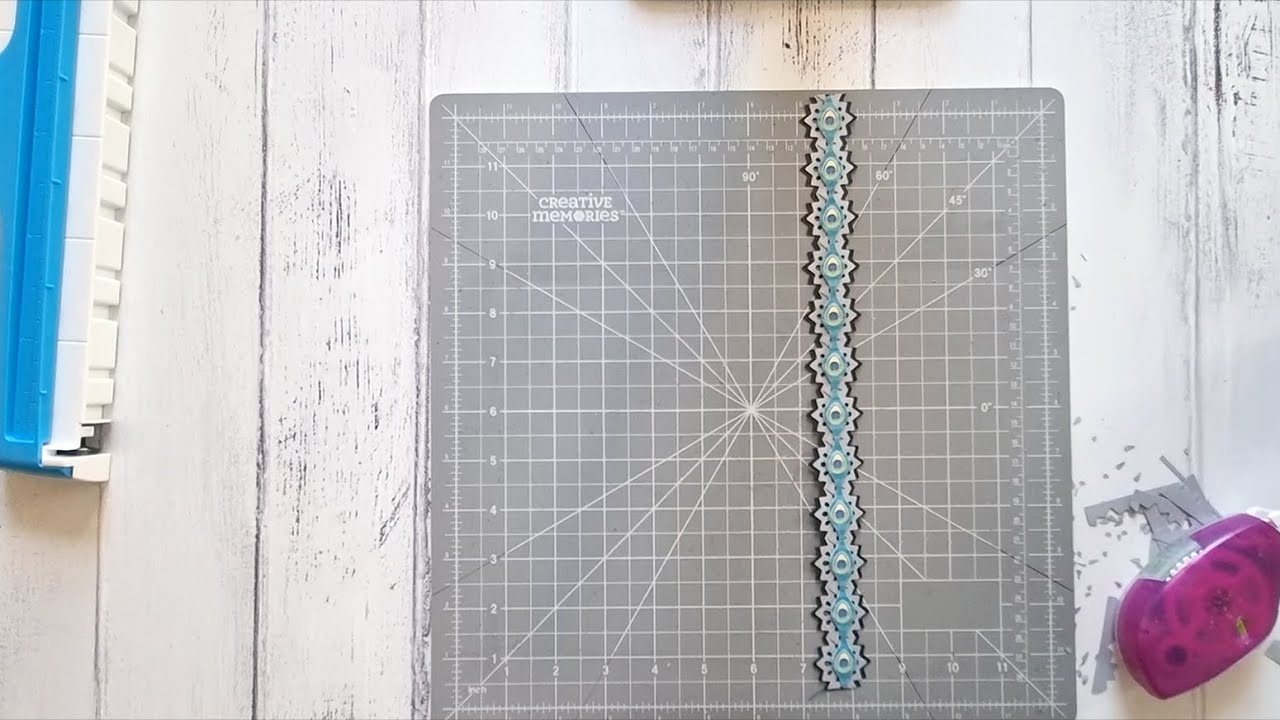 Create a Layered Border Using the Border Maker System by Creative Memories