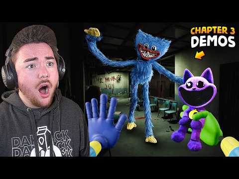 PLAYING POPPY PLAYTIME CHAPTER 3 NEW DEMOS... (Amazing Fangames)