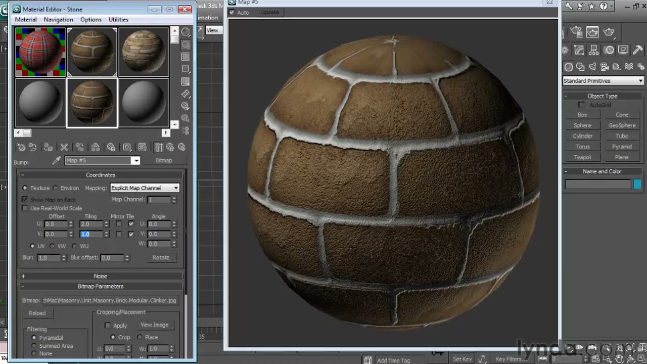 3ds Max Tutorial - How to work with materials