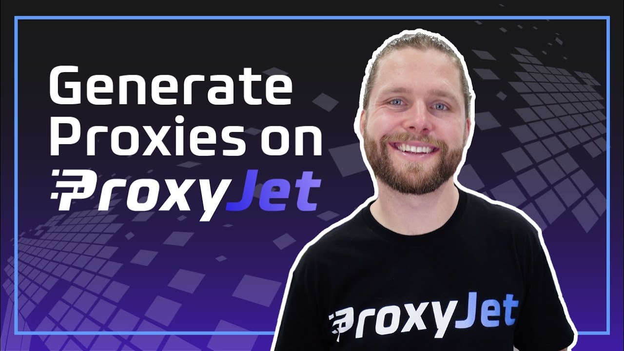 Generating Your Proxy String with ProxyJet