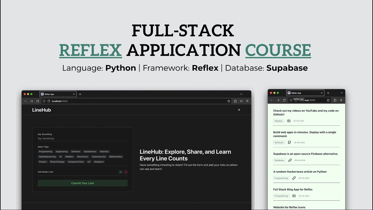Python Blog - Full Stack App Masterclass Tutorial