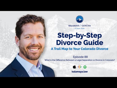 What is the Difference Between a Legal Separation vs Divorce in Colorado?