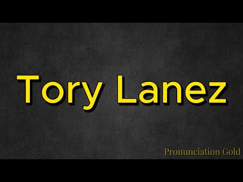 How to Say Tory Lanez - Pronounce it Correctly Every Time!
