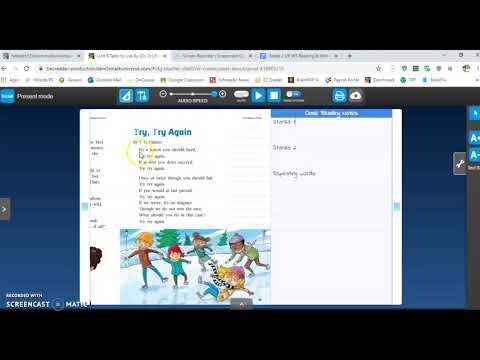 Try, Try Again Rhyming Words Part 1