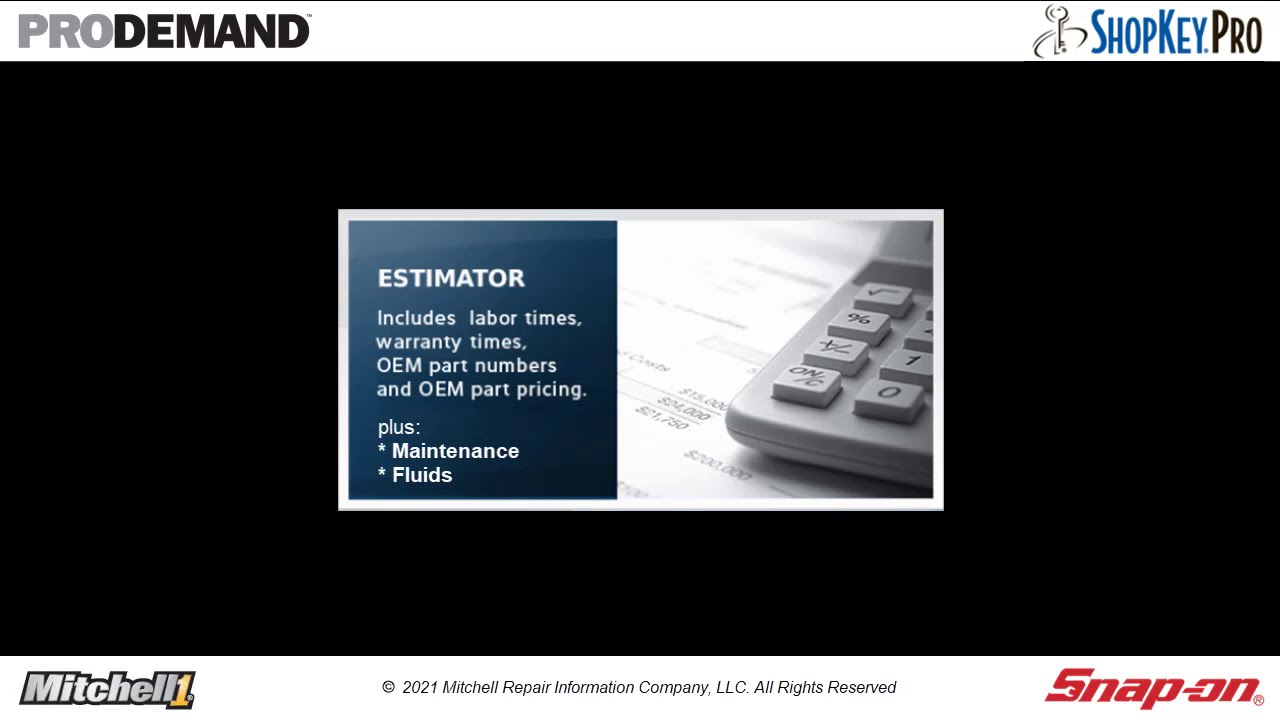 ProDemand Estimator