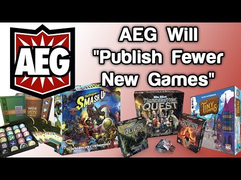 AEG Pledges to "Publish Fewer New Games"
