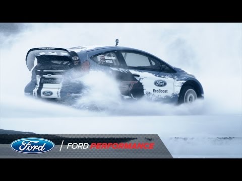 OlsbergsMSE Ford Fiesta ST annihilates Swedish snowmen | RACER