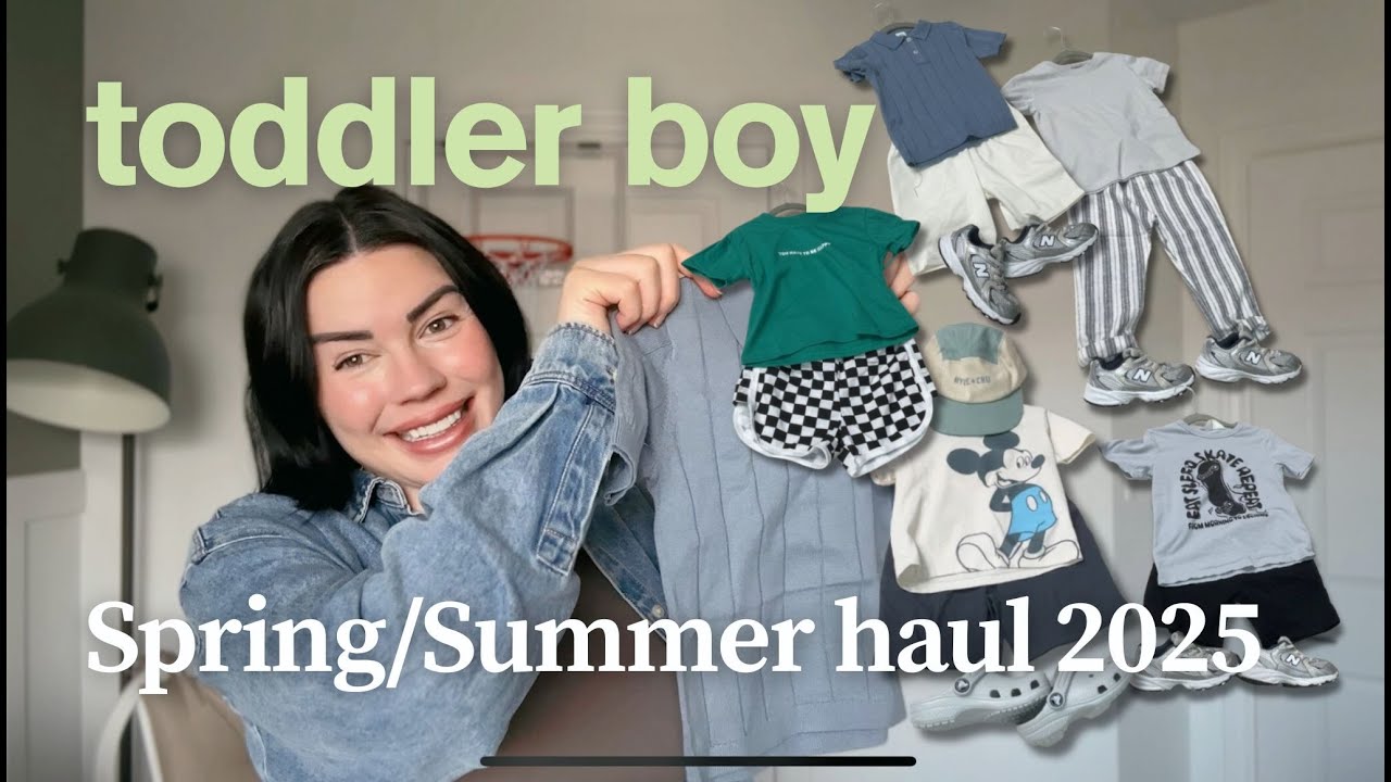 TODDLER BOY spring/summer haul 2025