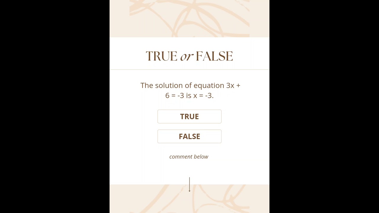 How to Prepare for Class 8 linear equations Quiz time
