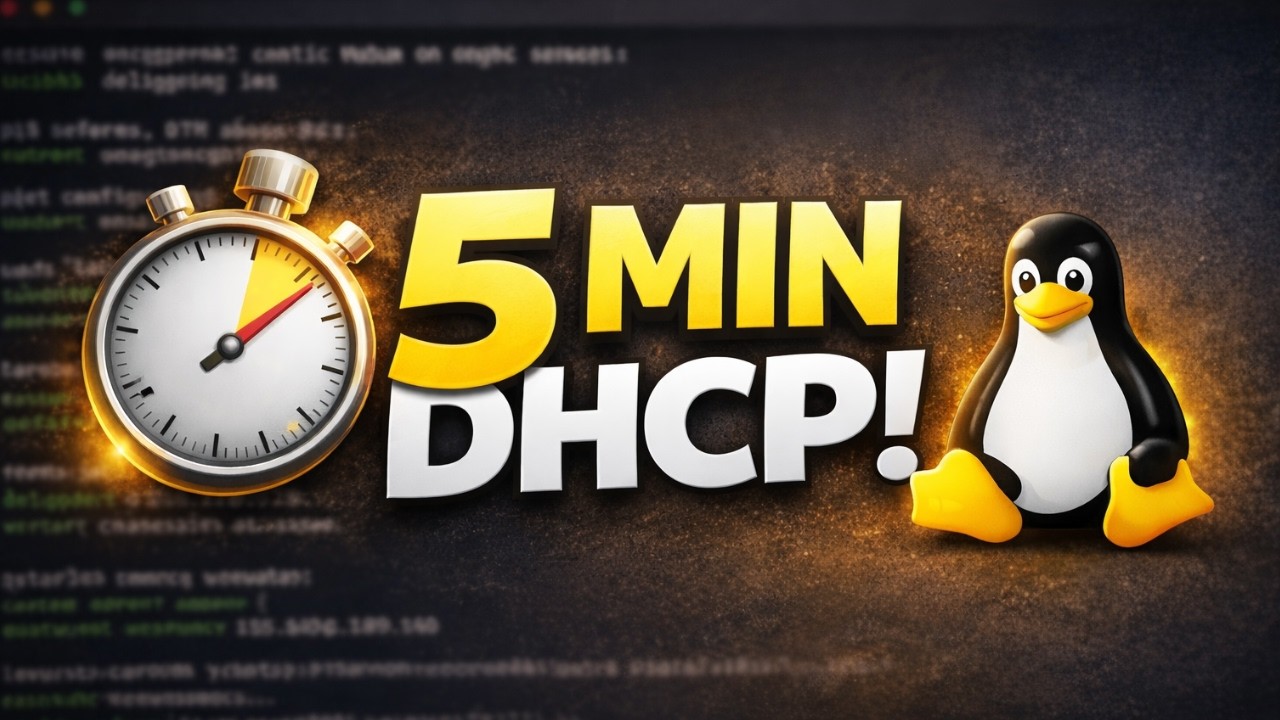 Set Up a DHCP Server on Linux in 5 Minutes