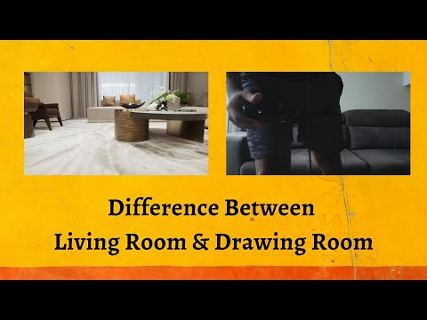 Difference Between Living Room and Drawing Room | Take a Peek Inside: Living Room vs. Drawing Room