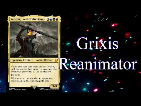 Grixis Reanimator - Let's Build a Commander Deck led by Sauron, the Lord of the Rings