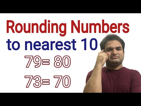 ROUND NUMBERS TO NEAREST TEN l KHURRAM SHEHZAD MUGHAL l HINDI l URDU
