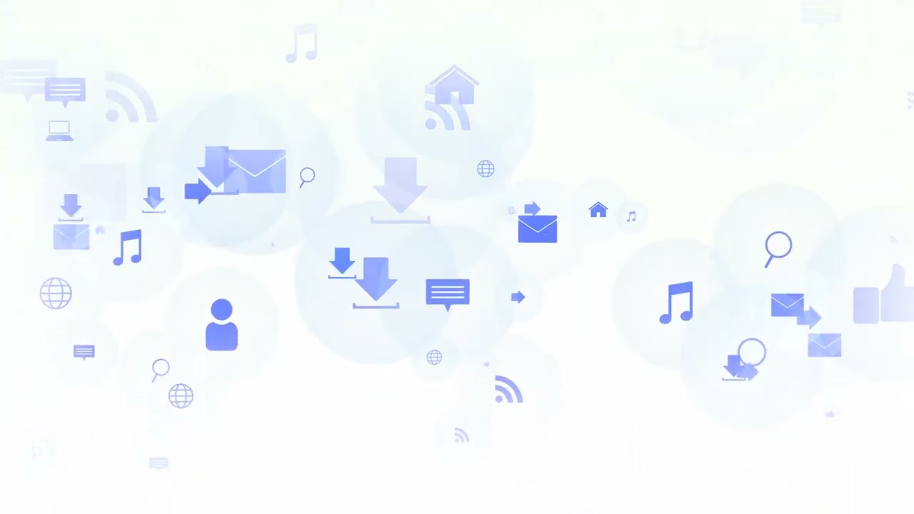 Abstract Animation Art, Icons, Video Background for Website