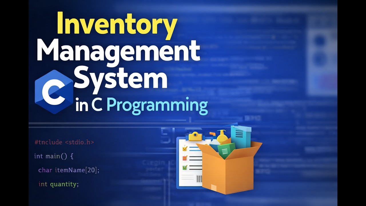 Inventory Management System ( C Program Project Demo)