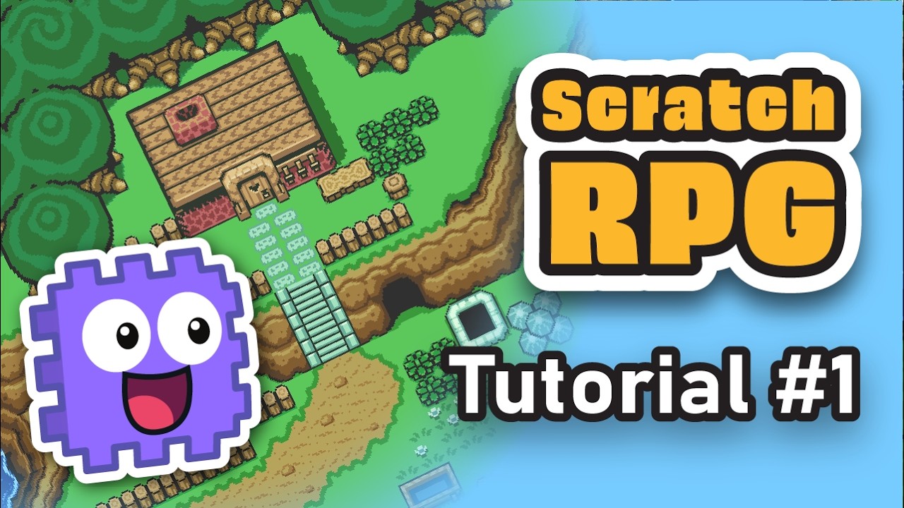 RPG Tutorial | Craft your dream Scratch Game | 1. The Player ⛹️