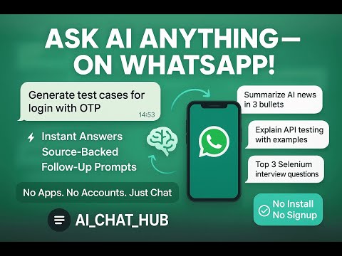 “🚀 Perplexity on WhatsApp – Your Genius AI Researcher, Just a Ping Away!”