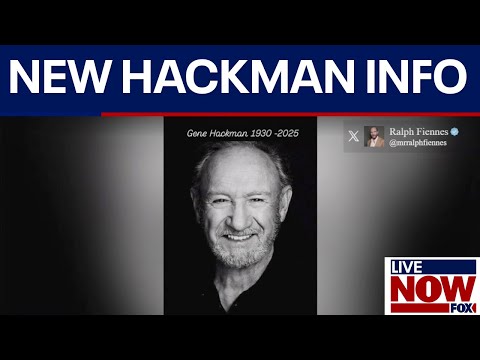 NEW: Official update on Gene Hackman 'suspicious' death