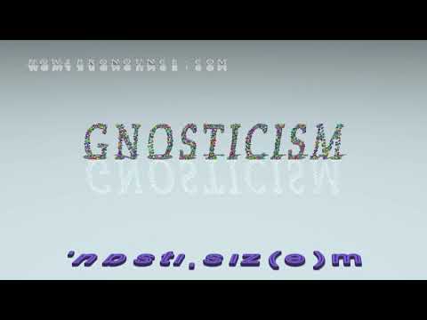 gnosticism - pronunciation in British English (three voices / accents)