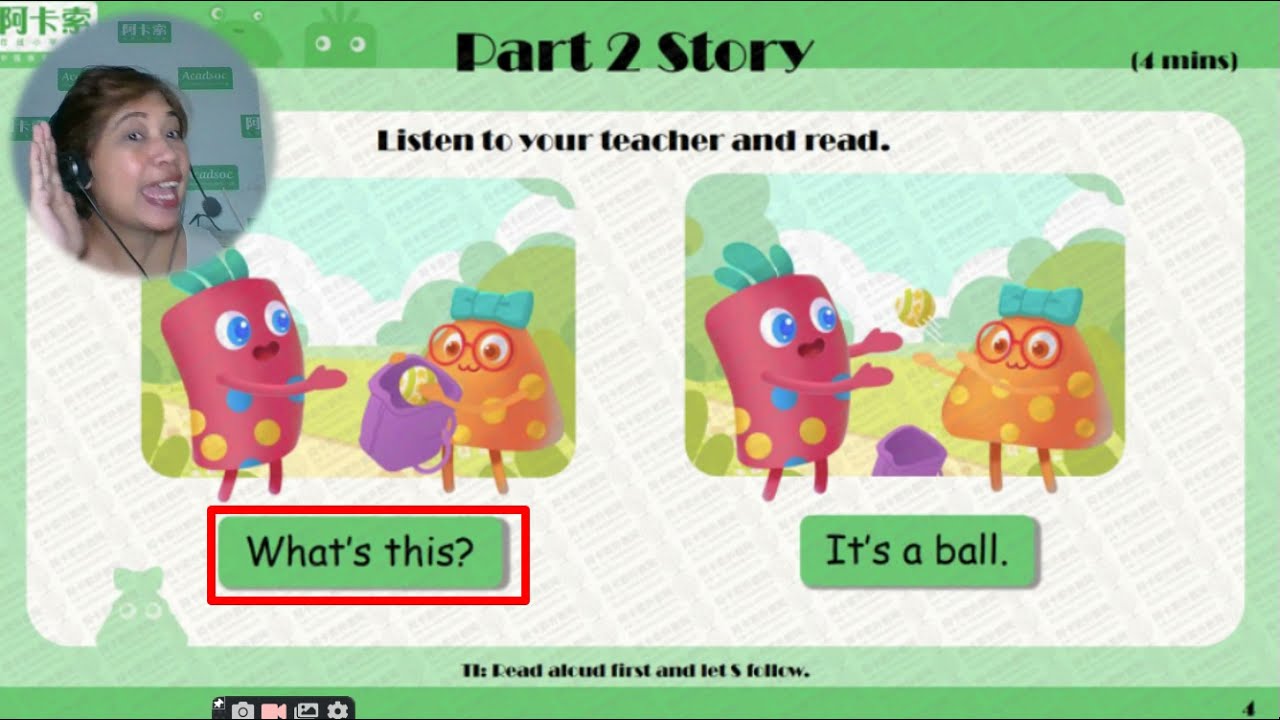 ESL Online Teaching  - Sample demo teaching