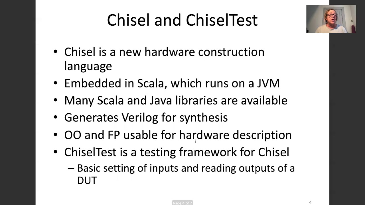 a02 Towards an Open-Source Verification Method with Chisel and Scala