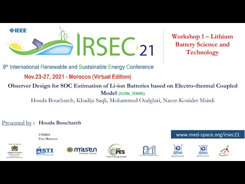 8 - Observer Design for SOC Estimation of Li-ion Batteries based on Electro-thermal Coupled Model