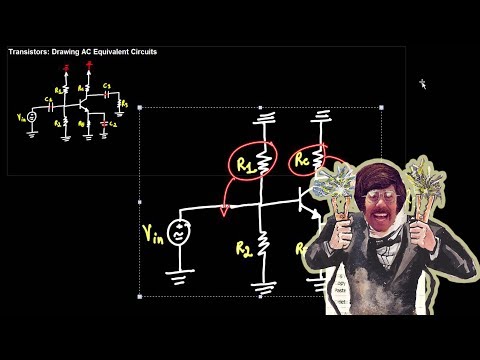 Determine the voltage gain of the circuit