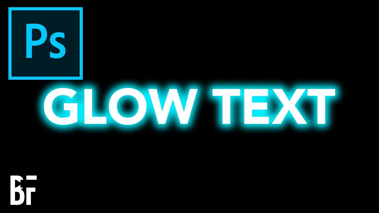 Glow Text Effect in Photoshop