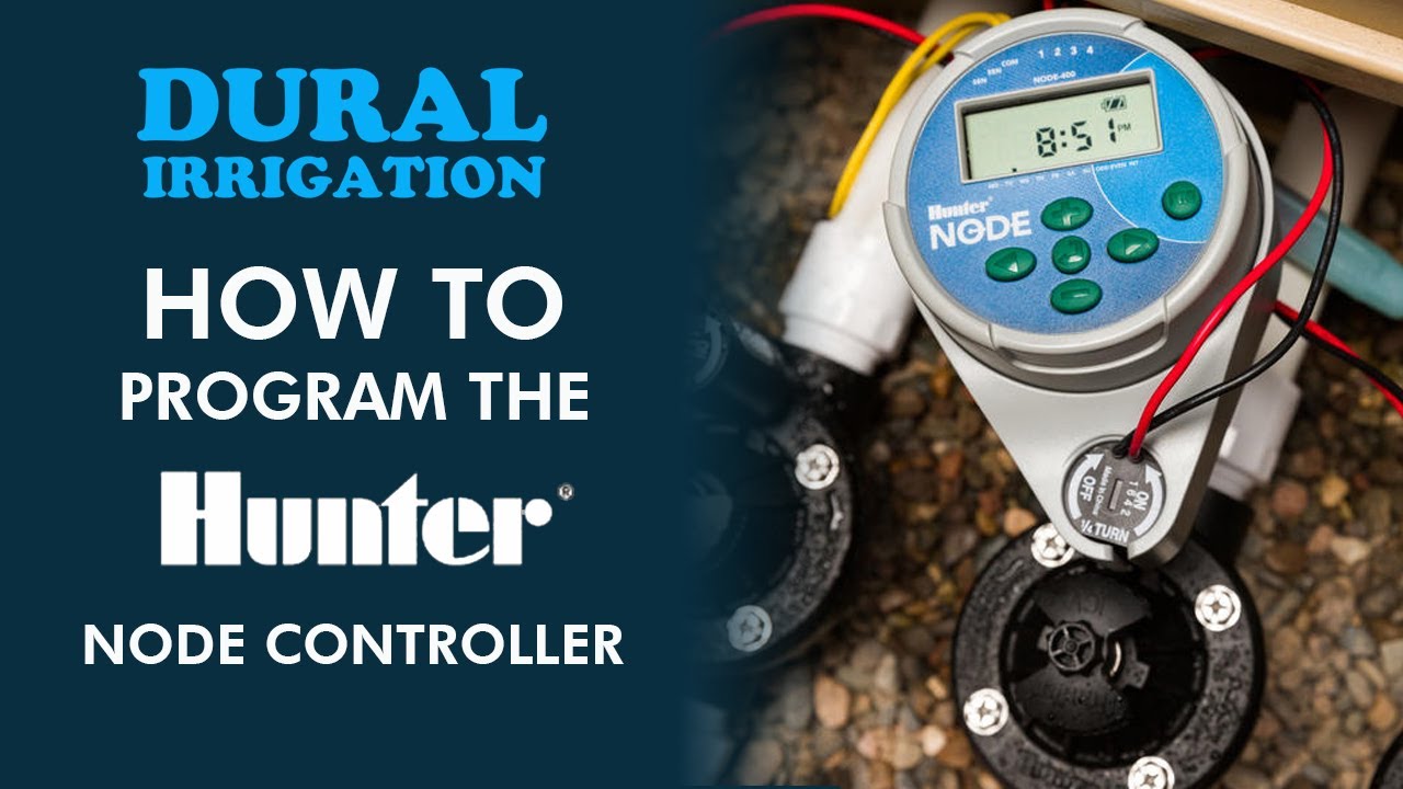 How to program the hunter node controller