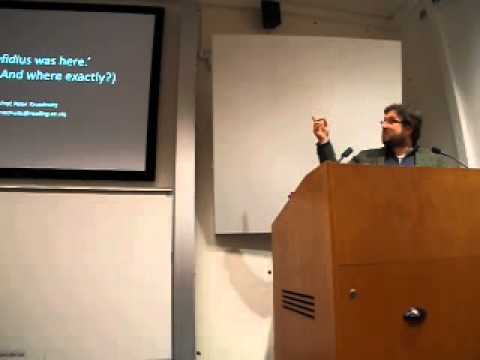 Lecture: ‘Aufidius was here. (Really? And where exactly?)’ | The ...