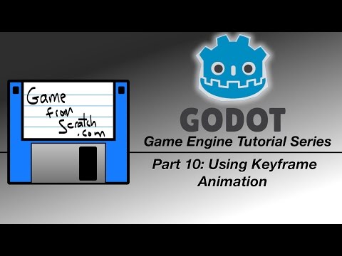 Godot Tutorial -- Keyframe Animation using AnimationPlayer Video Lecture - Godot Game: Learn and ...