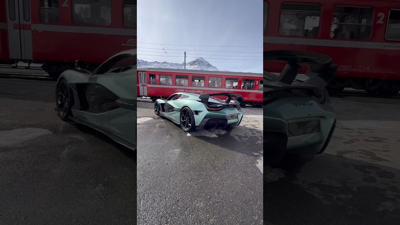 The new Rimac Nevera R w- 2107hp#rimac #rimacnevera #hypercar #shorts #ledrivistes #trending